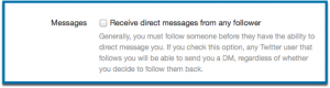 Twitter Direct Message Restriction Now Optional – Sheer Social
